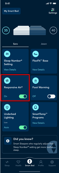 Sleep Number Losing Air